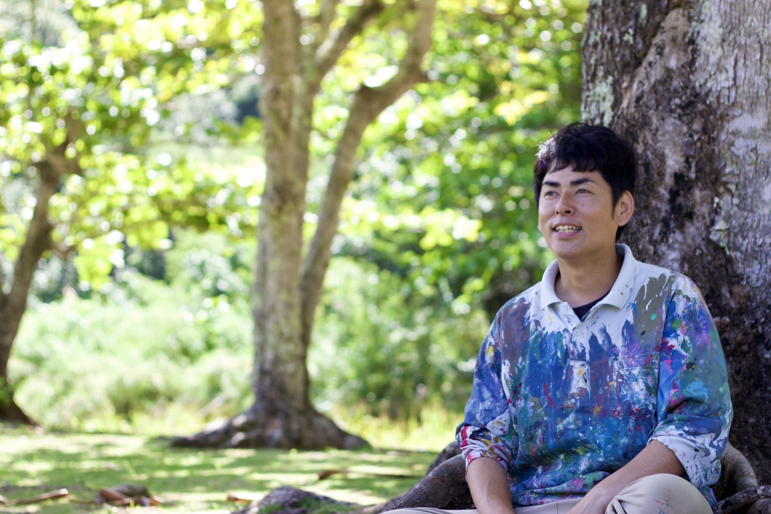 出会った人の歓喜の瞬間に立ち会いたい！ペンキ画家 SHOGENさん – Re･rise News -美しい時代を創る人達-